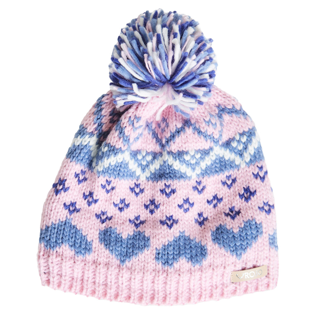 ROJO HAPPY HEARTS BEANIE – Bumps